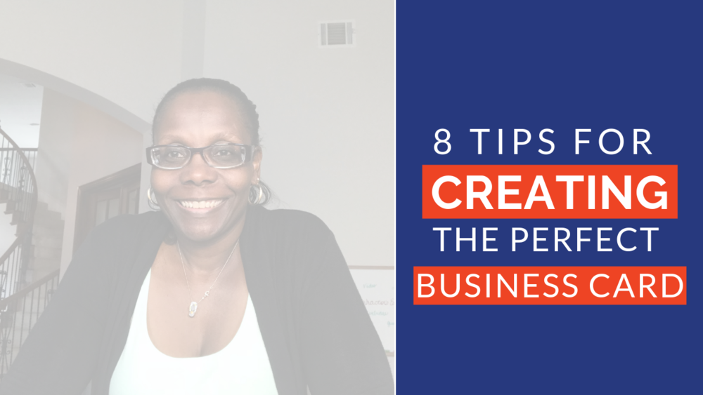 8 Tips For Creating The Perfect Business Card | How To Design ...