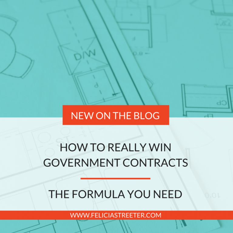 How to Win Government Contracts - Felicia Streeter